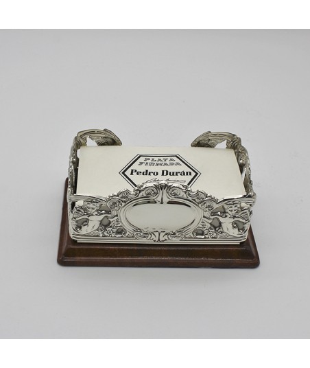 Tarjetero plata Pedro Durán 109725 Mod